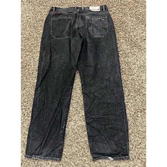 mecca | Jeans | Vtg Mecca Jeans Black Flap Pockets Baggy Straight Y2k ...